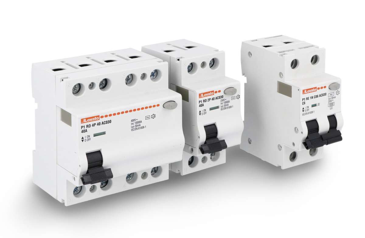 New residual current operated circuit breakers RCD… and RCBO… | LOVATO Electric spa