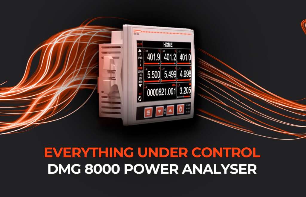 Everything under control DMG8000 power analyser | LOVATO Electric spa