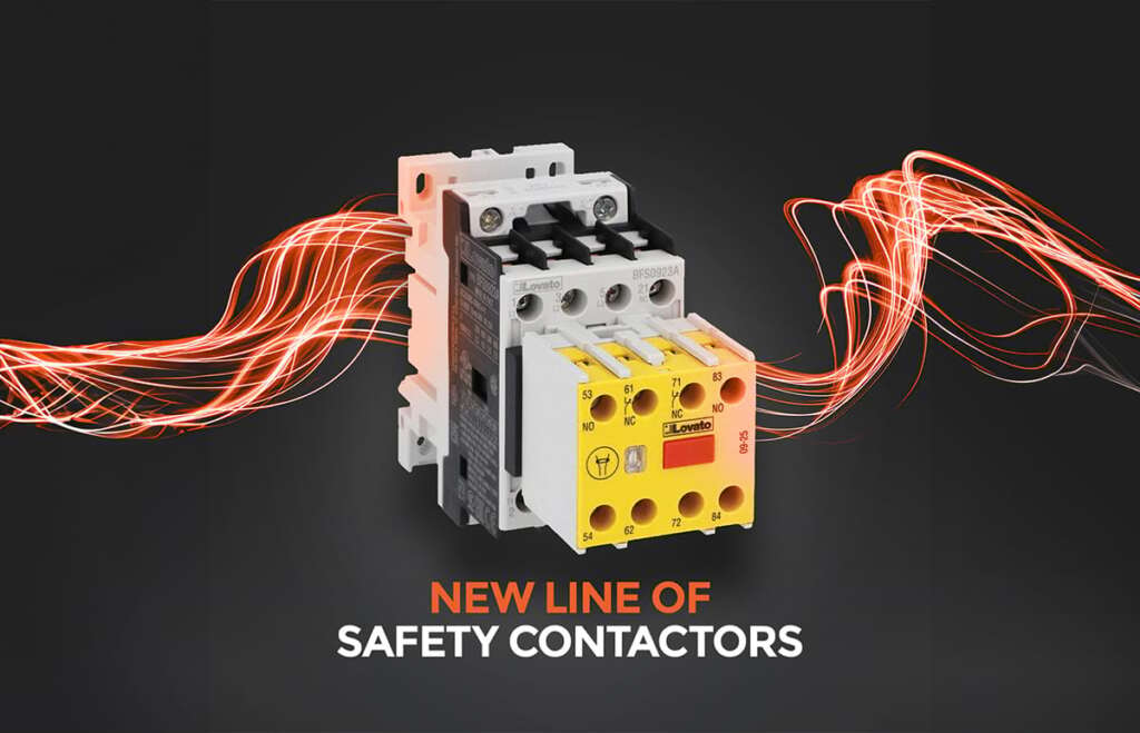 New line of safety contactors | LOVATO Electric spa
