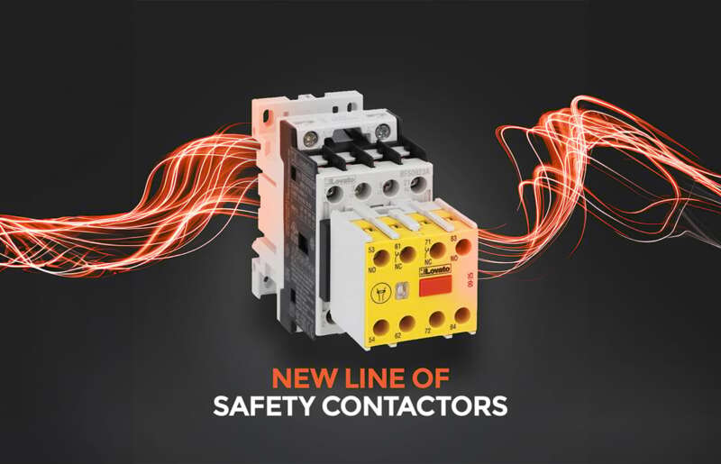 New line of safety contactors | LOVATO Electric spa
